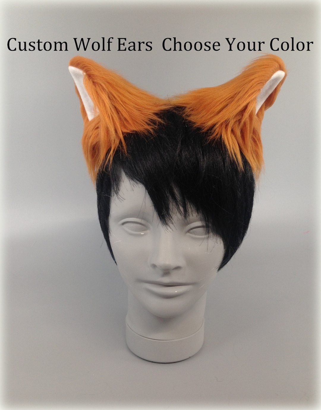 Wolf Ears - Choose Your Color - Faux Fur Wolf Ears - Wolf Costume ...