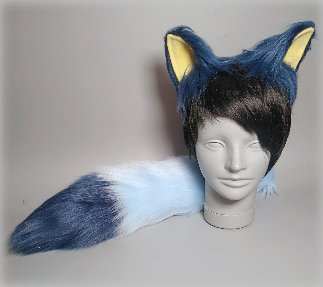 Bluey Costume / Australian Cattle Dog / Furry Ears and Tail / Fursona ...