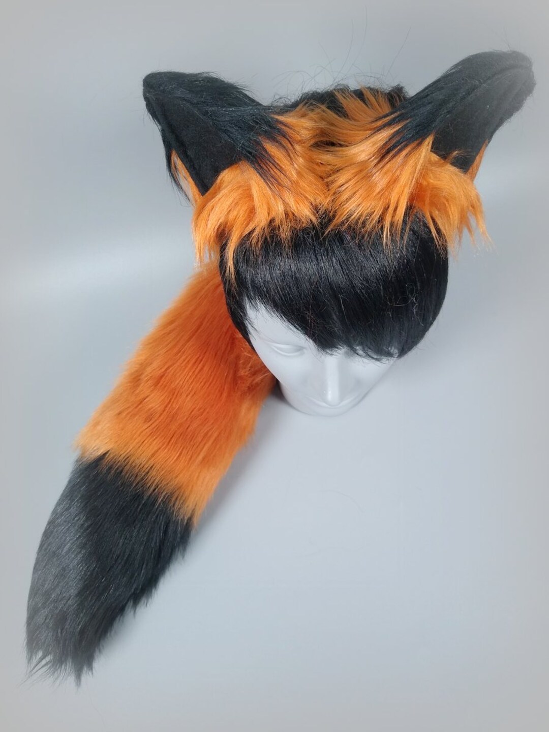 Amber Fox Ears and Tail Costume / Faux Fur Ears / Cosplay Ears ...
