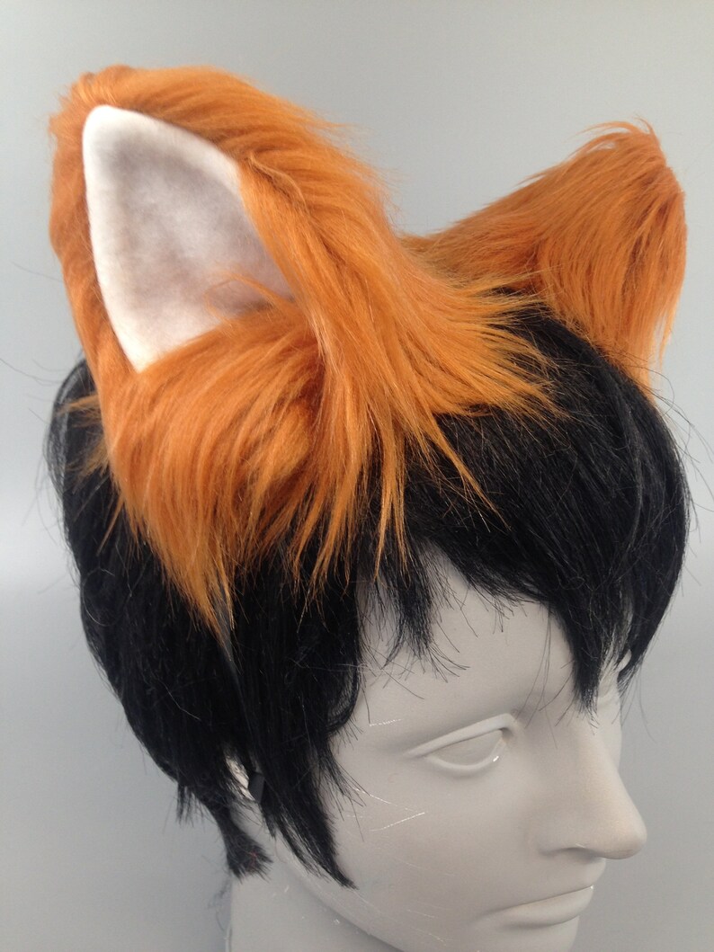 Wolf Ears Choose Your Color Faux Fur Wolf Ears Wolf | Etsy