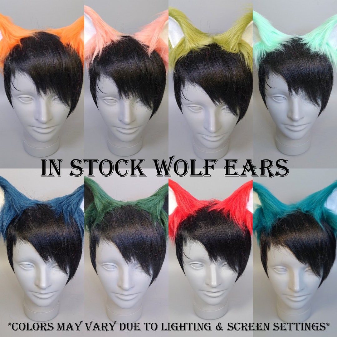 Wolf Costume Ears / Cosplay Ears / Furry Cosplay / Halloween Costume ...