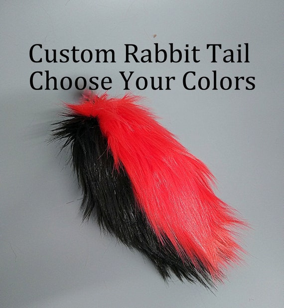 Rabbit Tail Choose Your Color Bunny Tail Rabbit Costume | Etsy