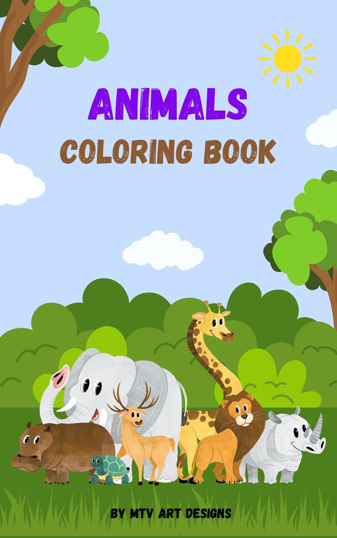 Coloring Book or Sheets, Instant Download, Printable Coloring Sheet ...