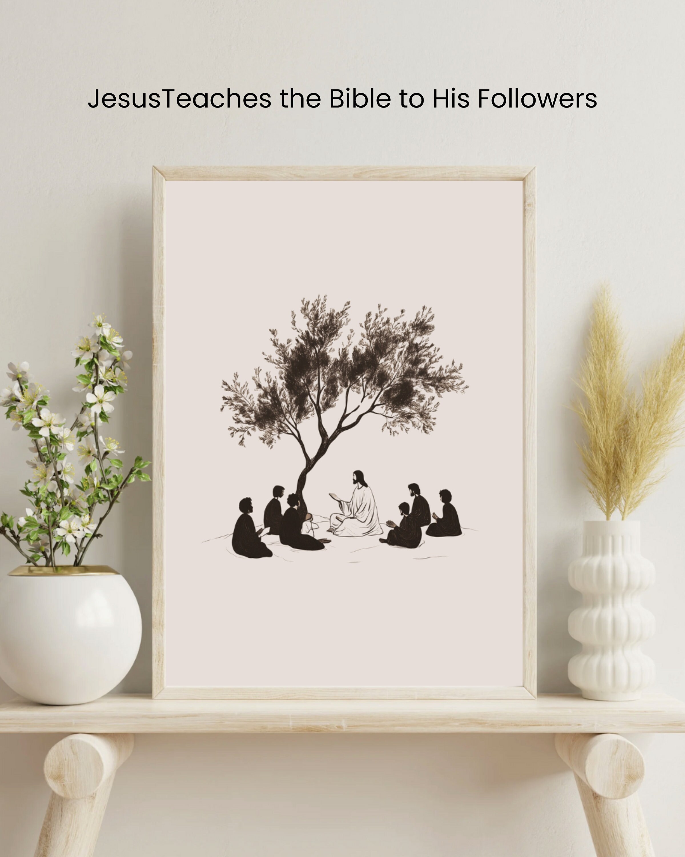 Bundle, Bible Wall Art, Jesus Isa Poster, Jesus Print, Jesus Wall Art ...