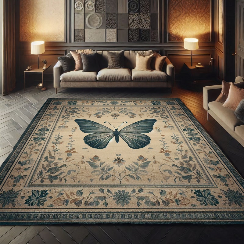 Butterfly Rug - Etsy