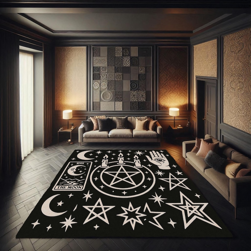 Wiccan Rug - Etsy