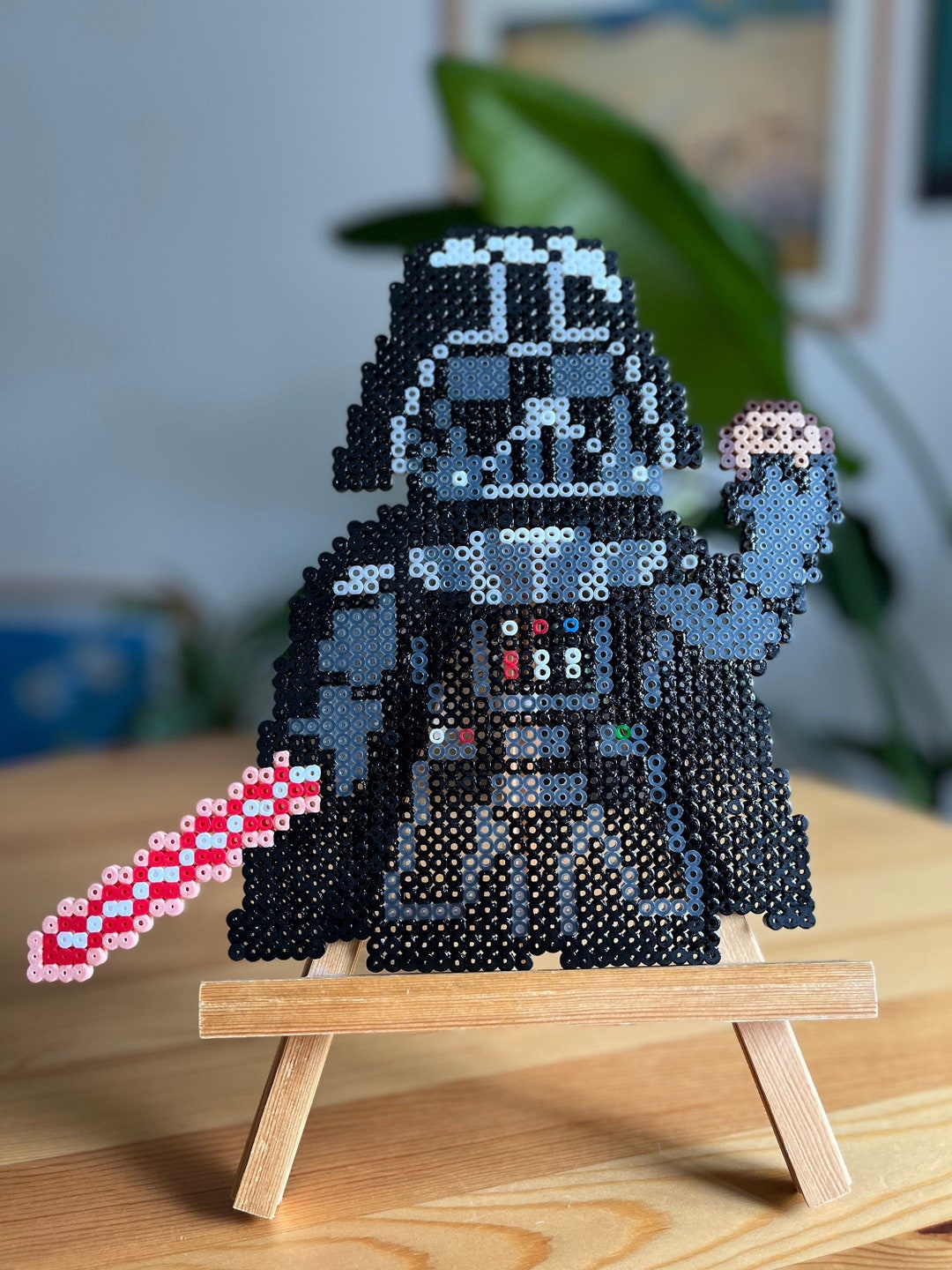 Pixel Darth Vader Figurine Darth Vader Star Wars Anakin Skywalker ...