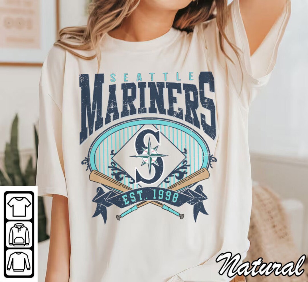 Vintage Seattle Mariners T-shirt Seattle Baseball Shirt Seattle T-shirt ...