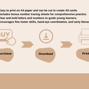 Printable Letters Alphabet and Number Tracing Printable Sheets for ...