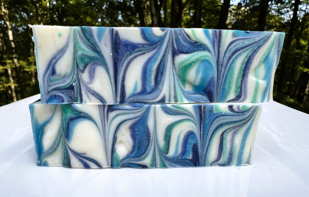 Winter Starry Night Handmade Cold Processed Soap - Etsy