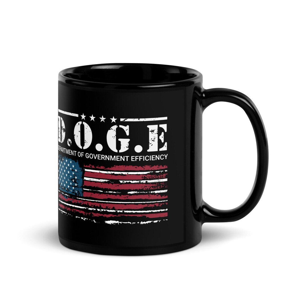 Doge Department of Government Efficiency Mug, Elon Doge Maga Cup Doge ...