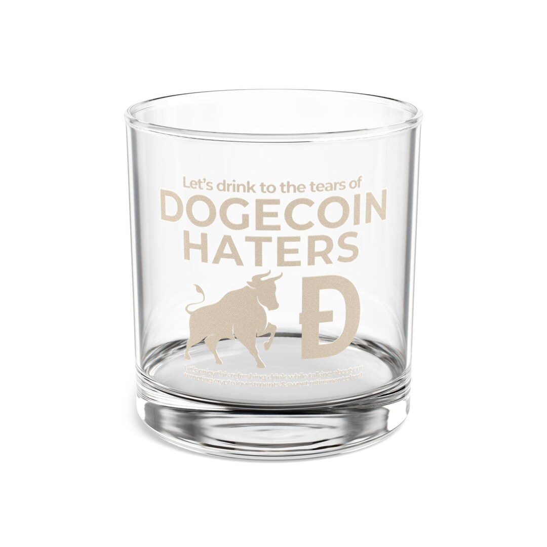 Dogecoin DOGE - Let's Drink to the Tears of Dogecoin Haters - Rocks ...