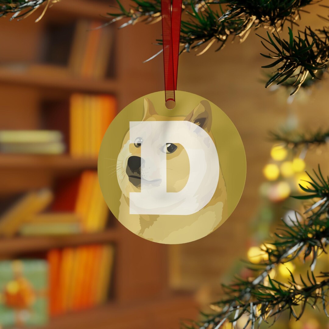 LIMITED SPECIAL OFFER: Dogecoin Metal Ornament, Dogecoin Gold Coin ...