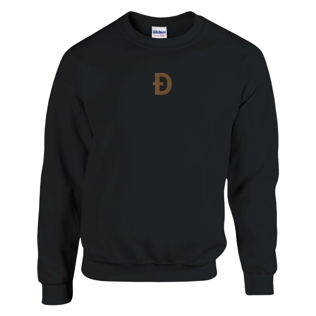Dogecoin (DOGE) With Logo Embroidery - Gold, Silver, White - Color ...