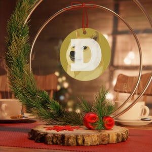 LIMITED SPECIAL OFFER: Dogecoin Metal Ornament, Dogecoin Gold Coin ...