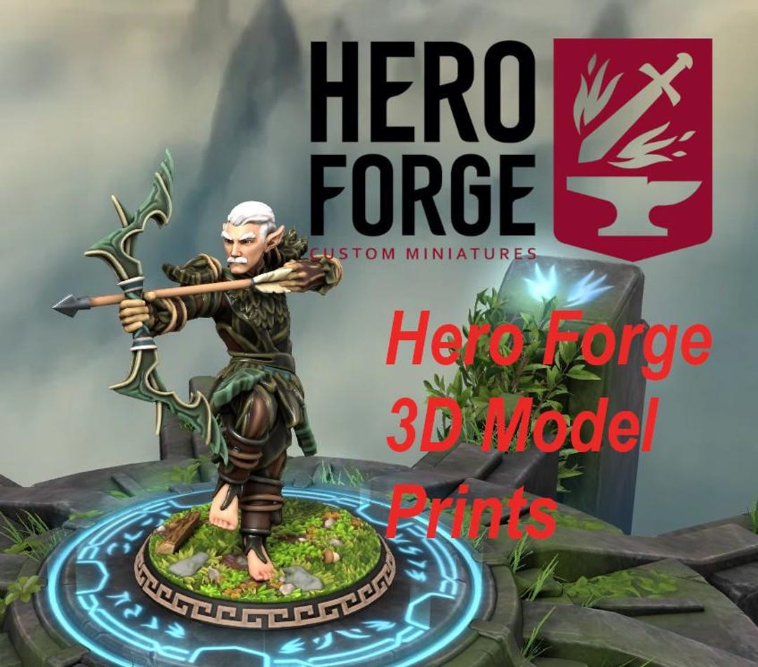 Hero Forge 3D Model Printing - Using 12K Resolution Printer in High ...