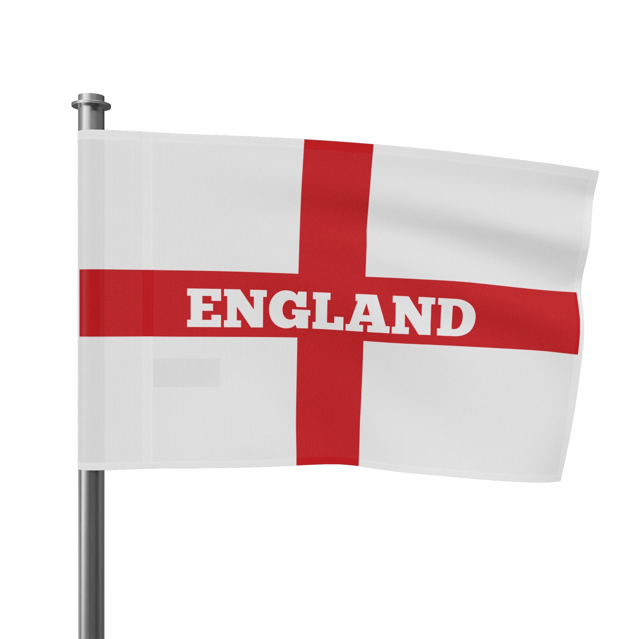 England Flag, St George's Cross for the Euro's - Etsy