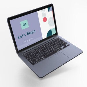 Digital Vision Board Template, Editable Google Slides Manifestation ...