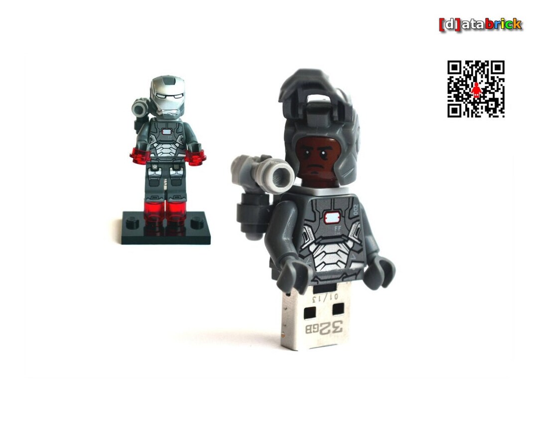 32GB USB 2.0 Stick in a Original Complete Lego® Superhero Minifigure ...