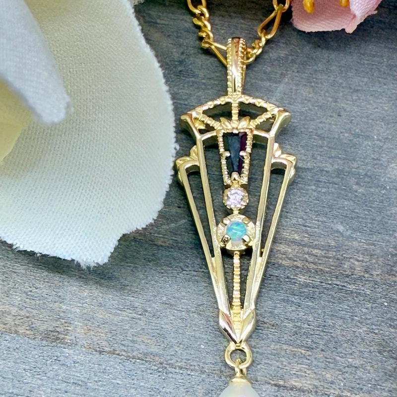 French Lavalier Jewelry - Etsy