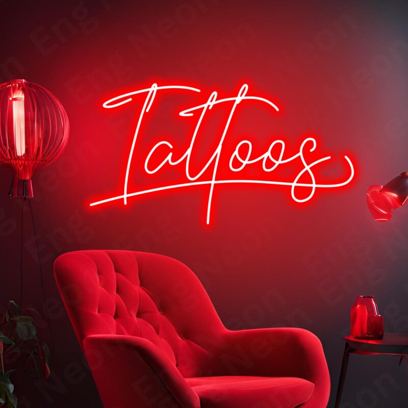 Tattoo Neon Sign - Etsy