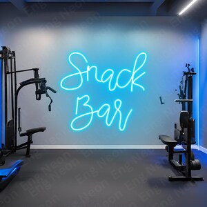 Snack Bar Neon Sign, Christmas Gift, Snack Neon Sign, Custom Neon Sign ...