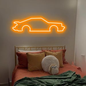 Car Neon Sign, Christmas Gift, Personalized Gift for Her, Garage Wall ...