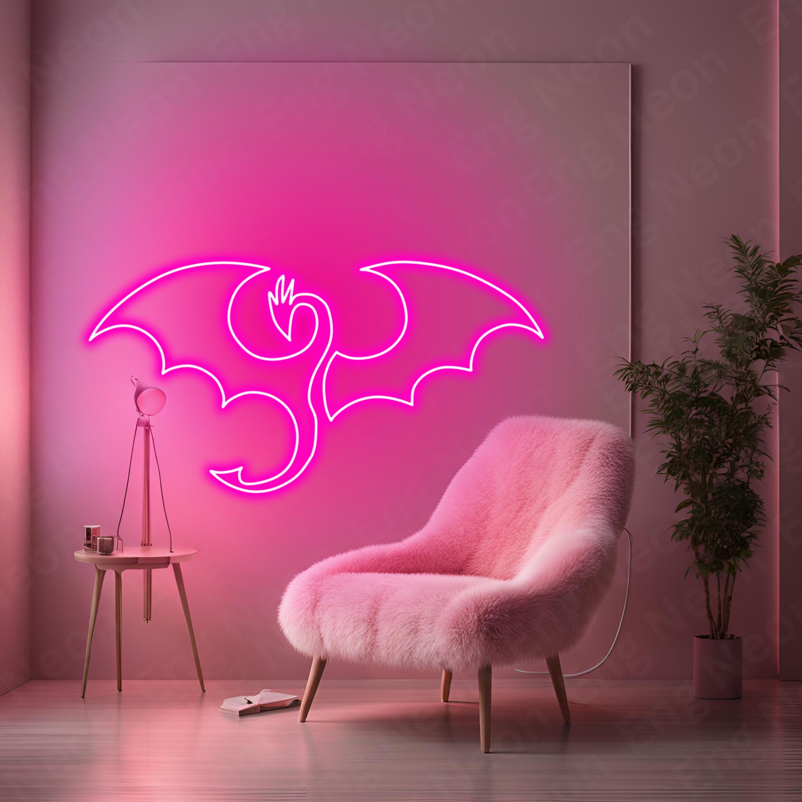 Dragon Neon Sign, Flying Dragon Neon, Christmas Gift, Game Room Decor ...