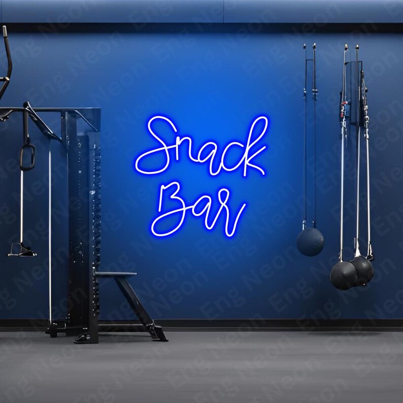 Snack Bar Neon Sign, Christmas Gift, Snack Neon Sign, Custom Neon Sign ...