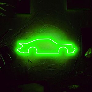 Car Neon Sign, Christmas Gift, Personalized Gift for Her, Garage Wall ...