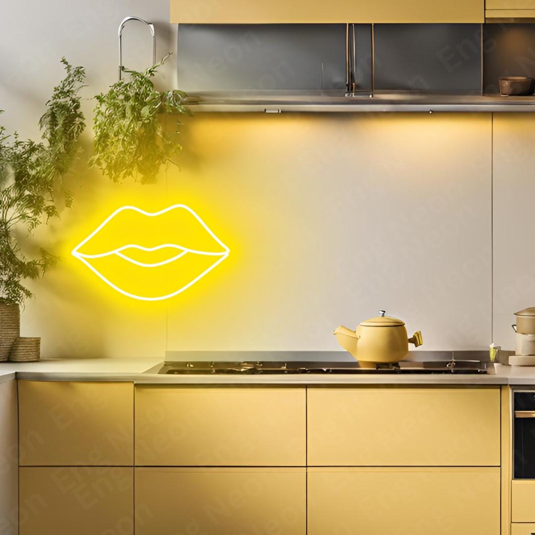 Lips Neon Sign, Christmas Gift, Beauty Decor Makeup,beauty Studio Decor ...