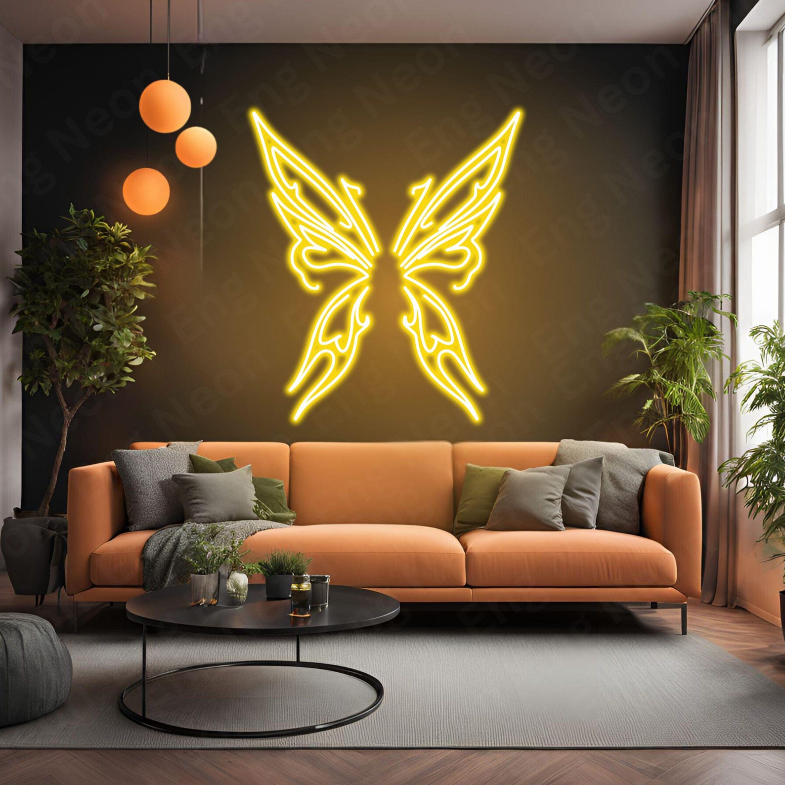 Fairy Wings Neon Sign, Christmas Gift, Personalized Gift, Kids Room ...