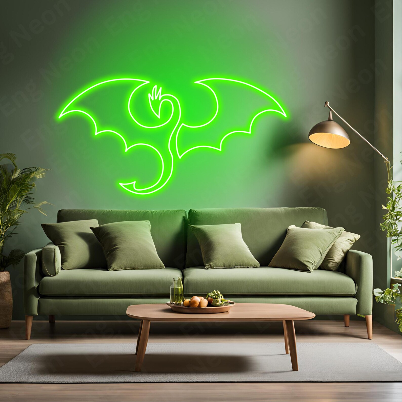 Dragon Neon Sign, Flying Dragon Neon, Christmas Gift, Game Room Decor ...