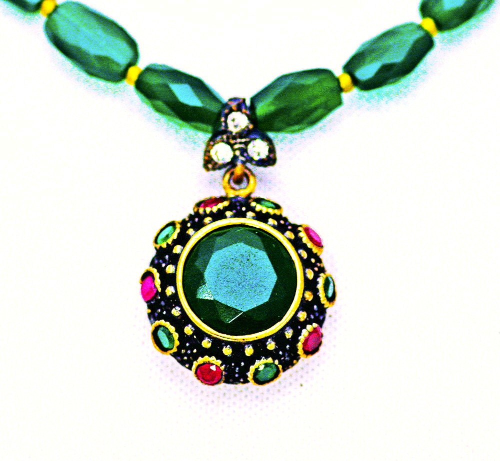 Turkish Delight Emeralds & Rubies - Etsy