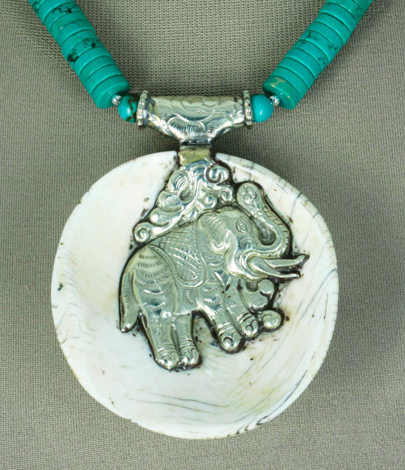 Double-sided Nepali Sacred Chank With Tibetan Silver Dragon - Etsy