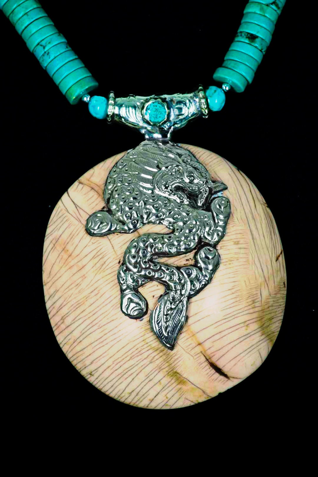 Double-sided Nepali Sacred Chank With Tibetan Silver Dragon - Etsy