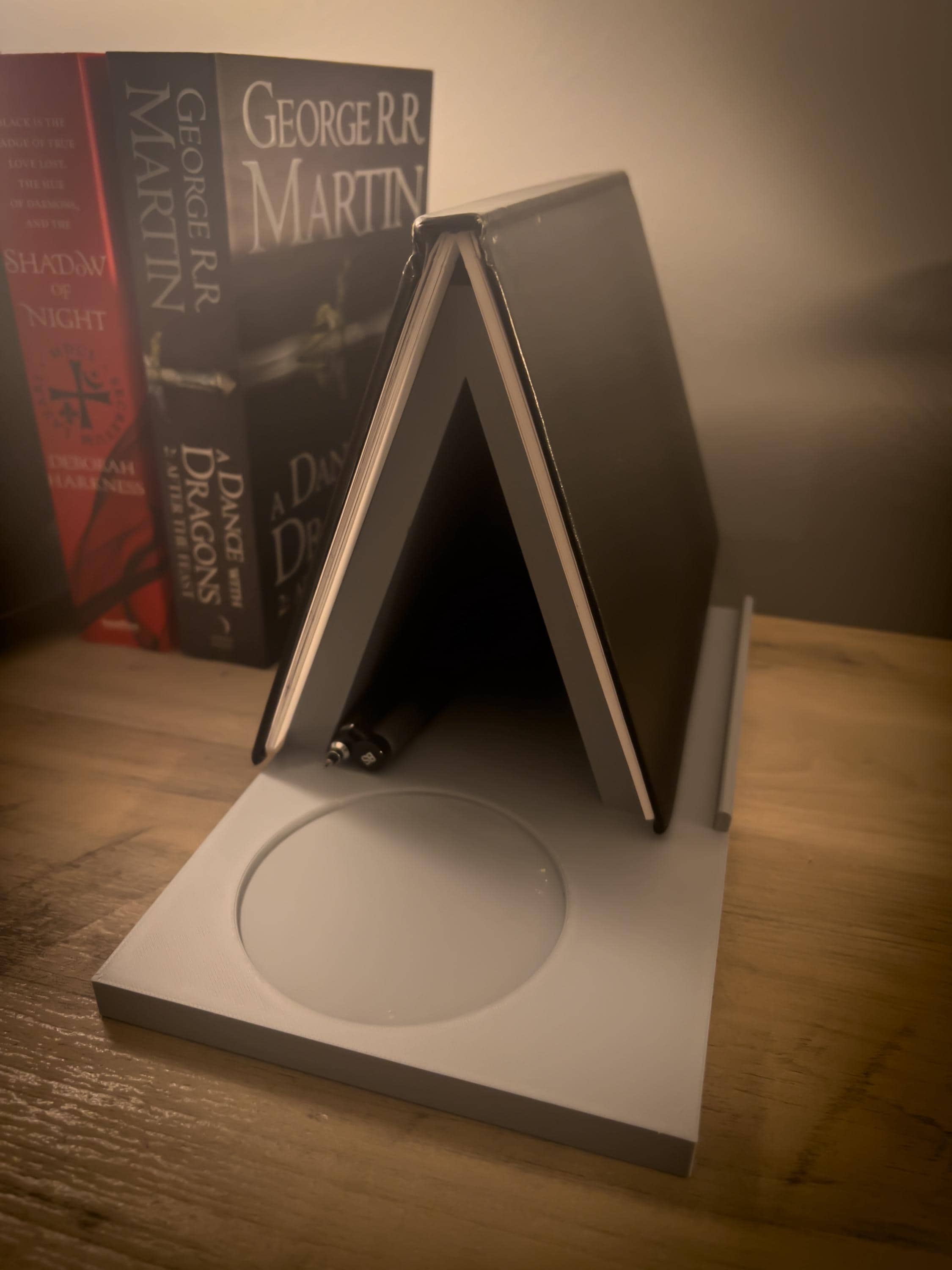 Book Holder Book Barn 3D Printed Book Stand Nightstand Accessories - Etsy