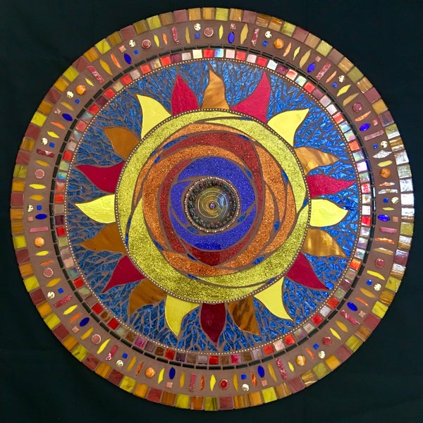 Sun Mosaic - Etsy