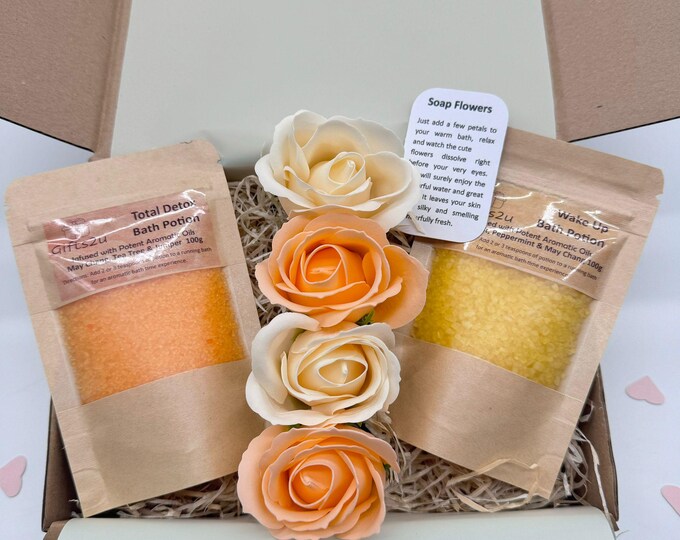 Personalised Pamper Box, Birthdays Gift Set, Gift for Her, Get Well ...