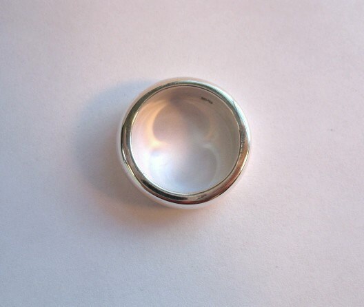 Big Sterling Silver Band - Etsy