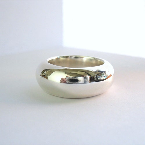Big Bold Sterling Silver Ring - Etsy