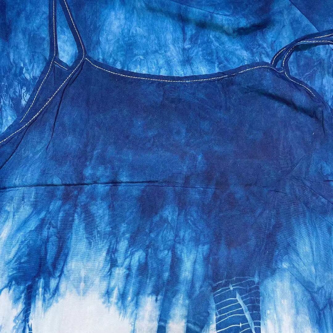 Girls Tie Dye Dress,unique Women's Handmade Tie Dye Dress,causal Dress ...