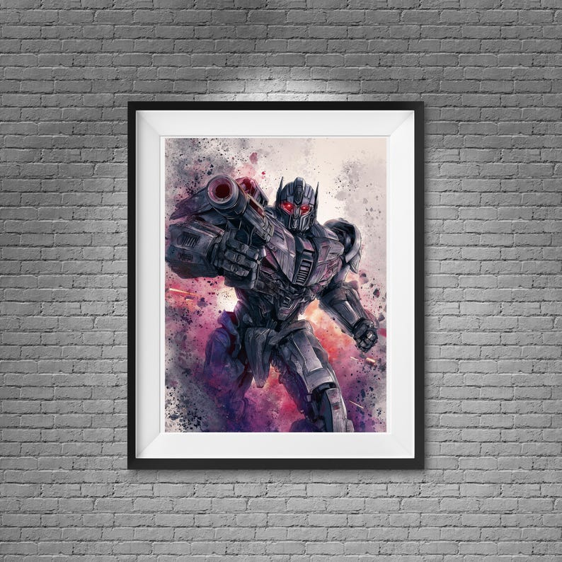 Transformers Posters, Set of 3 Watercolor Posters, Digital Download ...