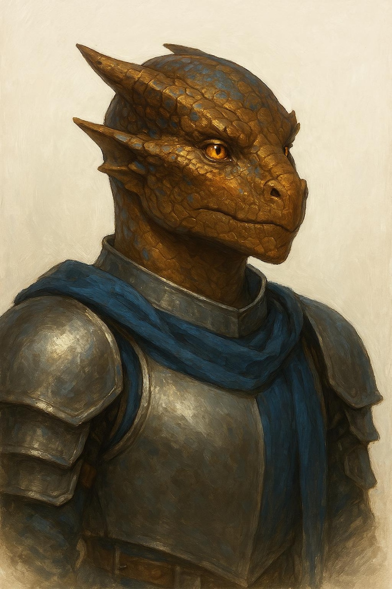 Custom DND Character Bust Portrait, Fantasy Art (digital) - Etsy