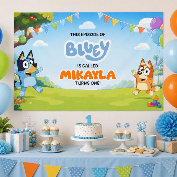 Circle Birthday Banner - Etsy UK