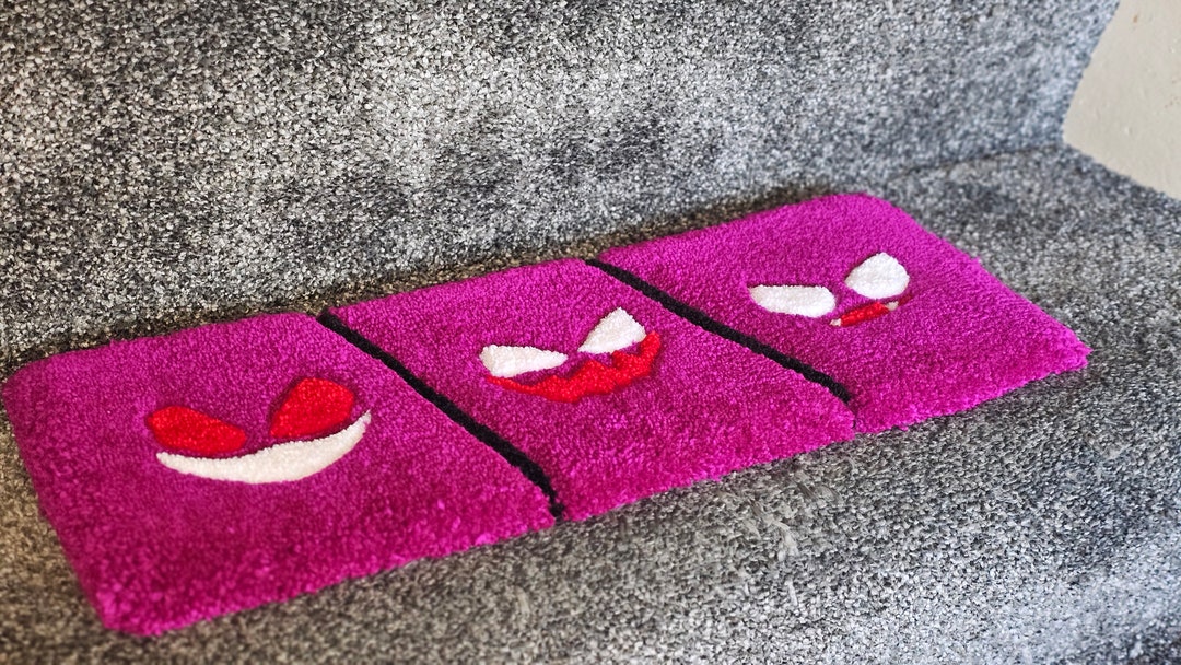 Gengar Evolution Keyboard Rug Full Size - Etsy