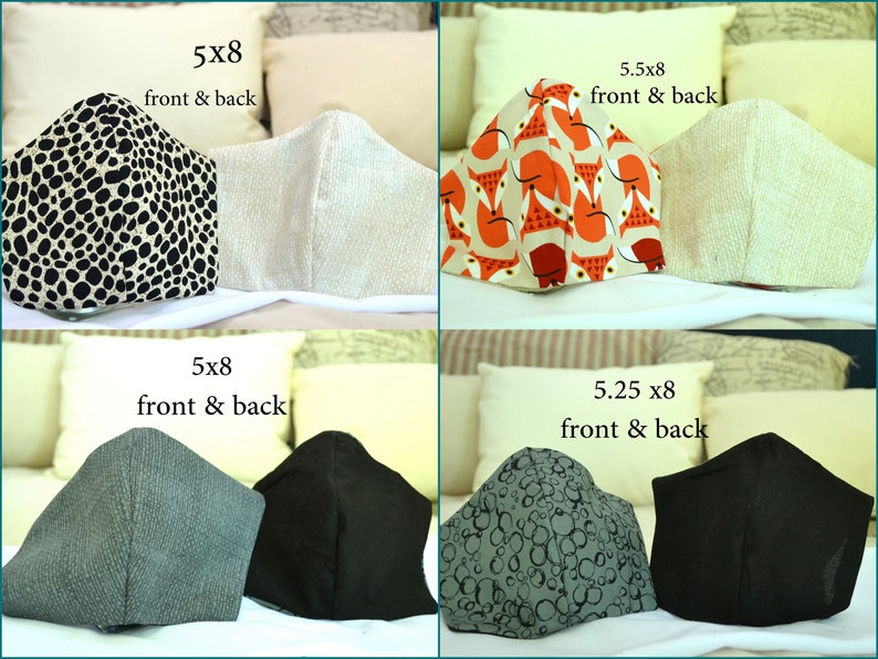 Face Masks Washable Masks Cotton Mask Reusable Mask | Etsy