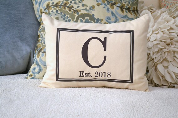 Personalized Monogram 2nd Anniversary Cotton Fiance Gift for - Etsy