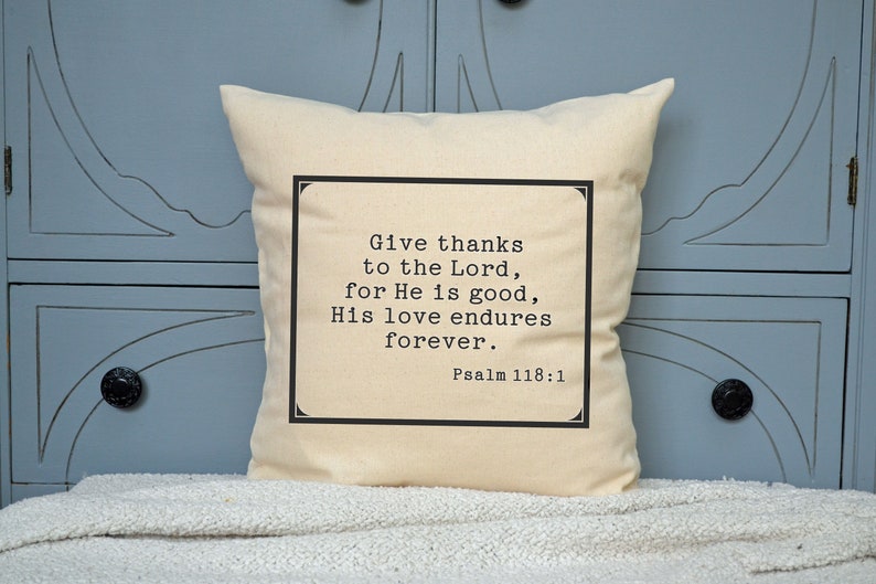 Religious Pillow Spiritual Christian Gift Bible Verse Gift - Etsy