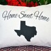 State Pillow State Pride Personalized State Texas - Etsy